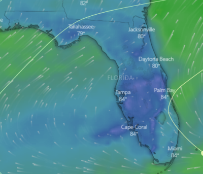 Florida Wind Forecast