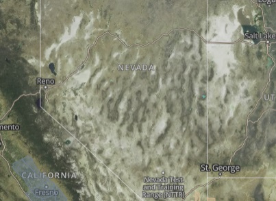 State of Nevada Weather Doppler Radar Map