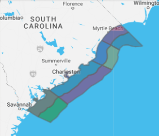 South Carolina Marine Forecast Weather Zone