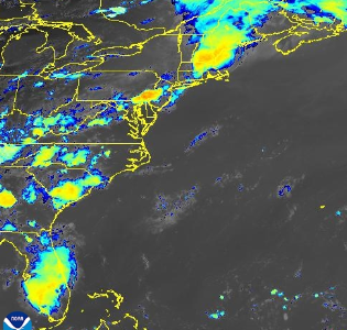 GOES Atlantic Coast Sandwich RGB Satellite