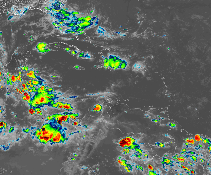 Hurricane Tracking Satellite Imagery for Atlantic and Pacific Basins