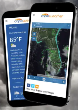 Cape Weather App for Apple, Android, Mobile and Tablet Devices