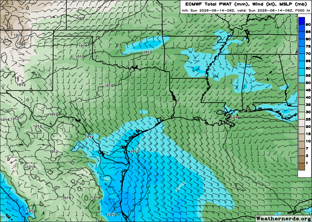 Setting up a Southern soaker this week – The Eyewall