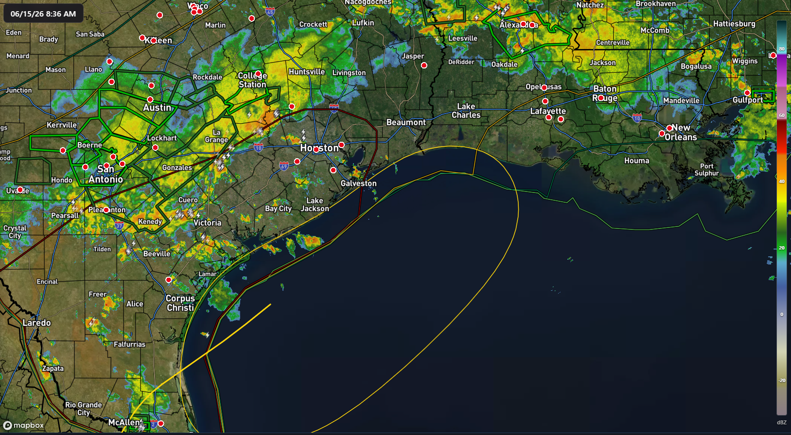 Significant rain and flash flooding likely on the Gulf Coast this week ...